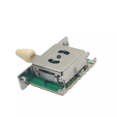 China Potentiometer 5 Way Electric Guitar Switches Aluminum Alloy 25mm for sale