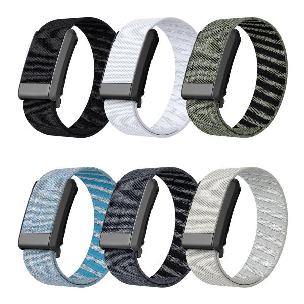 Quality Eraysun Replacement Parts Accessories Bicep Stripe Strap Luxe Nylon Bracelet Watch Strap Band for Whoop 4.0 5.0 Watch Bands for sale