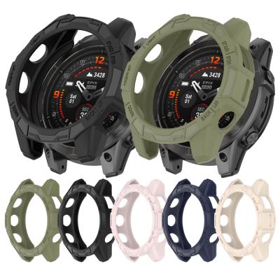 China Smart Watch Cover Bumper Shell TPU Anti-Scratch Frame Protective Armor Skeleton Whole Surrounding Replacement Case Accessories for sale