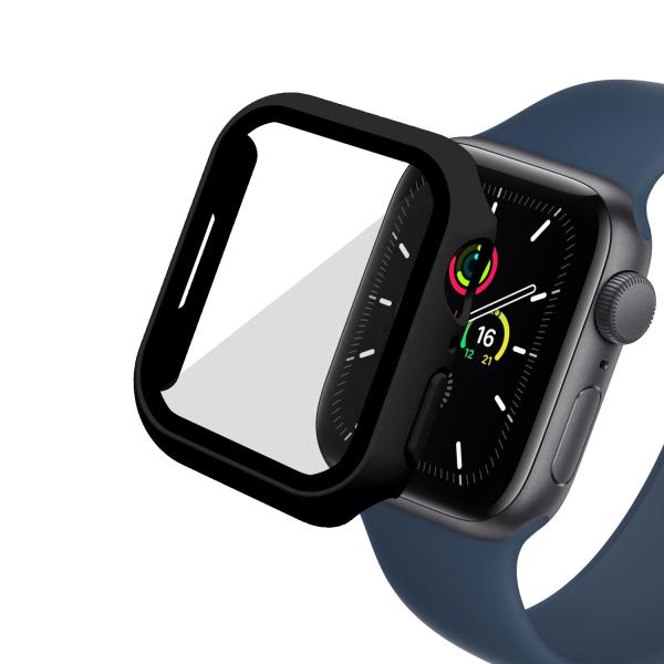 Quality Eraysun Watch Cover  Glass Protective Cover Film Watch Case for Apple Iwatch 7 41mm 45mm PC Tempered Glass for sale