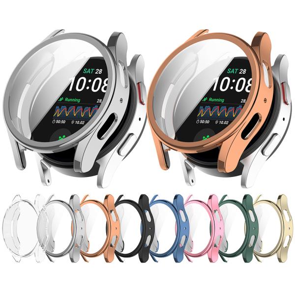 Quality Eraysun Accessories Soft Rubber TPU Full Cover Case for Samsung Watch 7 40mm 44mm Watch Protector Case for sale