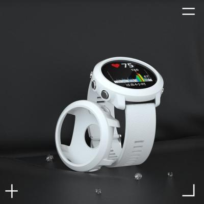 China Replacement Silicone Slim Watch Case for Garmin Forerunner 645 Music / 245 / 245M Protective Cover Protector Watch Case for sale