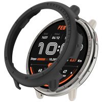 China Protector Watch Case for Amazfit Active 2 Full Coverage Frame HD Tempered Glass Screen Protector Shell Accessory for sale