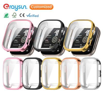 China PC Smart Watch Case Glass for Amazfit Bip 6 Full TPU Screen Protector Bumper Cover Shell Accessories Watch Cases for sale