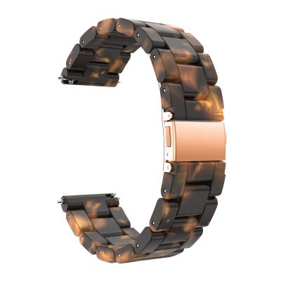 China Eraysun Lightweight Resin Watch Band Replacement for Samsung Galaxy Watch Active 20mm for sale