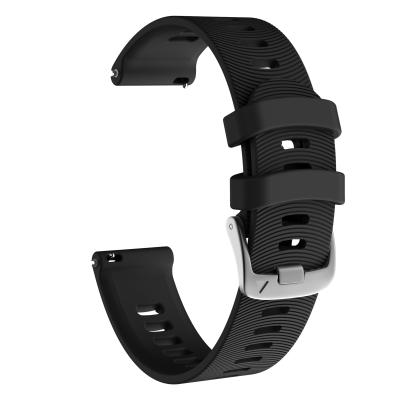 China Eraysun Colorful Soft Silicone Replacement Strap Band for Garmin Forerunner 245 Smart Adjustable Watch Bands for sale