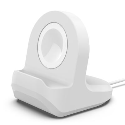 China Silicone Charge Stand Holder Station Dock for Apple Watch Series 8 Ultra for sale
