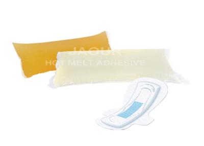 China PSA Hot Melt Adhesive, 25kg pillow shape transparent color hot melt construction glue for sale
