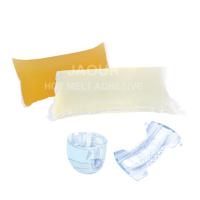 China Solid Hot Melt Pressure Sensitive Adhesive ODM Transparent 1.12kg Block for Diapers for sale