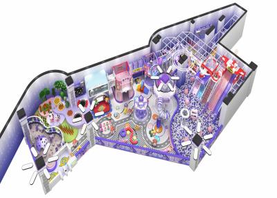 China Galvanized Steel Frame Private Indoor Playground for Home Villa for sale