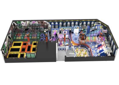 China Custom Circus Themed Family Entertainment Center Villa Private Indoor Soft Playground for sale