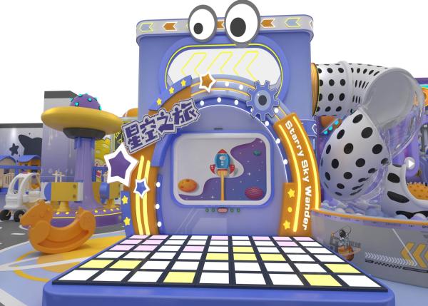 Quality Space Arcade Indoor Soft Play Playground Sci Fi Themed for Home Commercial for sale