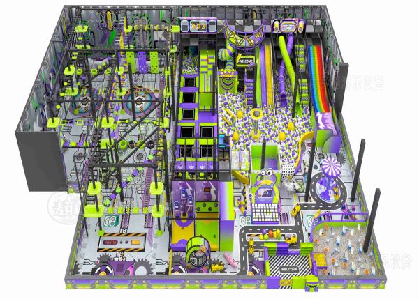 Quality Space Adventure Kids Indoor Sports Arenas Commercial Multi Layer Integrated for sale