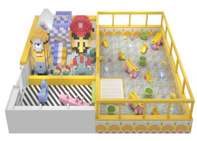 China Kids Indoor Sand Playground Cartoon Themed Soft Package Modular Splicing for sale