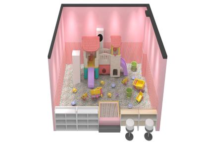 China Cartoon Themed Indoor Sand Pit Soft Package Play Sand Pool for Kids Naughty Castle for sale