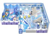 Quality Themed Mini Park Indoor Sand Pit Nature Soft Sand Pool for Kids Naughty Castle for sale