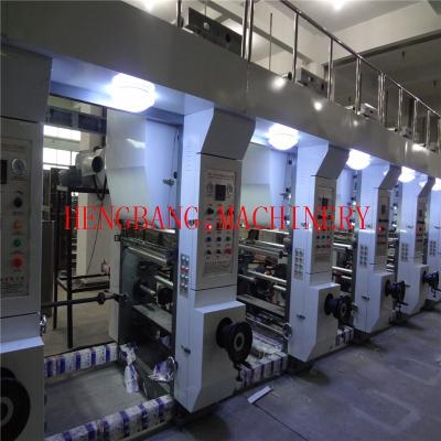 China Multi máquina de impressão profissional da rotogravura da cor com registro do computador à venda