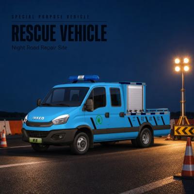 China NAVECO Daily Special Purpose Vehicle Electric Engineering Rescue Vehicle for sale