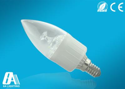 China Energy Saving LED Candle Bulbs E14 3 W Cool White 50Hz - 60Hz for sale