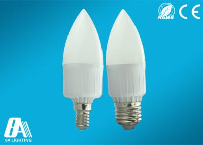 China Warm White 3 Watt Led Candle Lamps E27 100 Lumen CCT 2800K - 3000K for sale