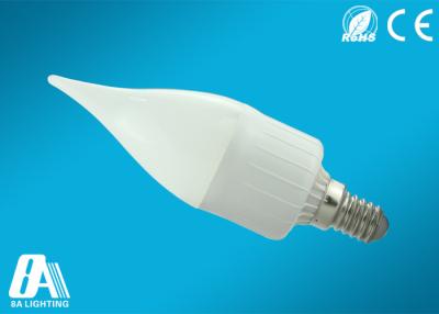 China 100lm / w E14 Candle Led Light Bulbs 3 W 6000K - 6500K White for sale