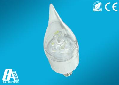 China Warm White E 14 Energy Saving Candle Light Bulbs 3W 2 Years Warranty for sale
