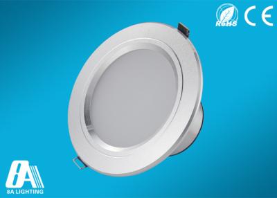 China Round 4 Inch 9W Recessed Led Downlights Lathe Aluminum For House Lighting for sale