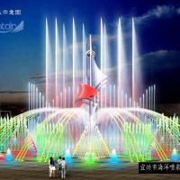 China dancing garden water fountain for sale
