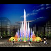 China Religious garden multimedia floating fountain for sale
