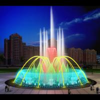 China Religious garden multimedia floating fountain for sale