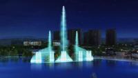 China Onsite Installation custom made outdoor pool fountain for sale
