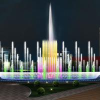 China ice tree music dancing fountain for sale