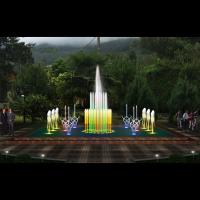 China Easy install artificial water fountain for sale