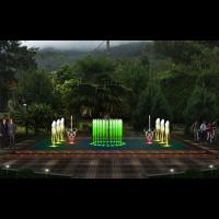 China Easy install artificial water fountain for sale