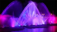 China DMX Control Modern Floating Fountain with Computer Programmer - 380V Power, Stainless Steel 304 Construction, 12-Month Warranty for sale