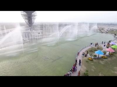 Cina Acciaio inossidabile stagno Jet Dancing Fontana d'acqua 380V 50HZ 220V in vendita