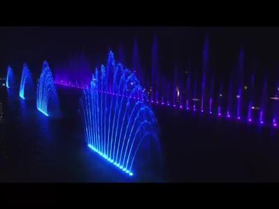 Cina Acciaio inossidabile stagno Jet Dancing Fontana d'acqua 380V 50HZ 220V in vendita