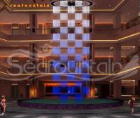 China color changing waterfall fountain for enjoy for sale