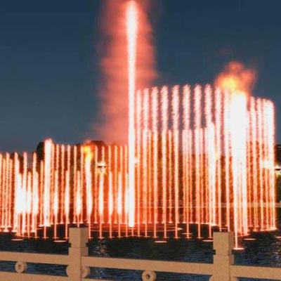 중국 현대 음악 LED 물 커튼 판매용