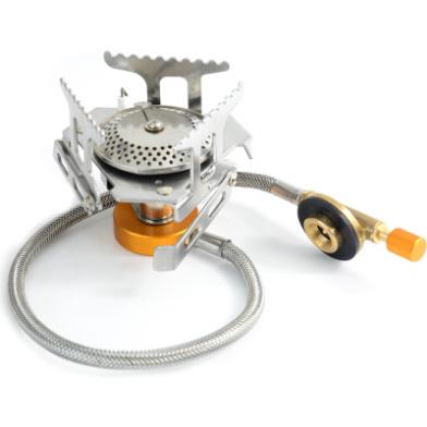 Outdoor Mini Stainless Steel Portable Folding Picnic Camping Gas Stove