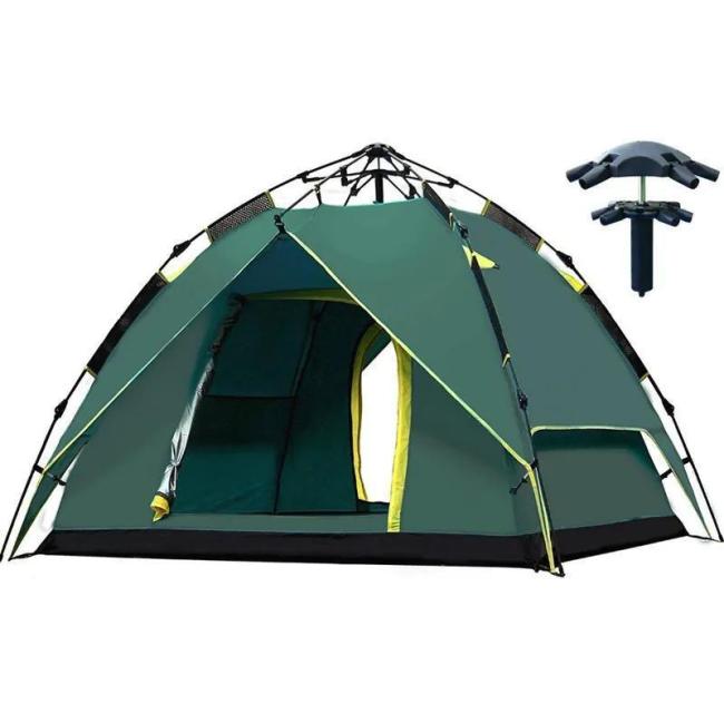 3-4 Person Automatic Portable Folding Family Camping Tent Waterproof Pop up Tent for Outdoor