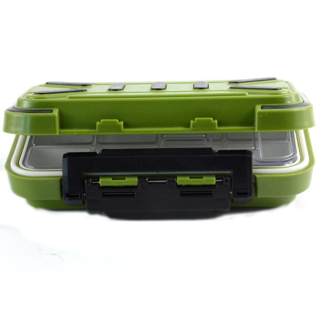 Outdoor Fishing Bait Lure Case Plastic Fly Fishing Tackle Box