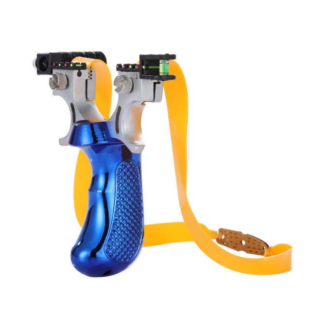 Outdoor Powerful Hunting Shooting Slingshot with Laser Light Sight