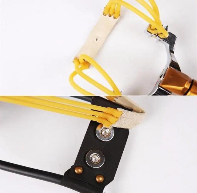 Hunting Slingshot Catapult Powerful Outdoor Folding Wrist Slingshot