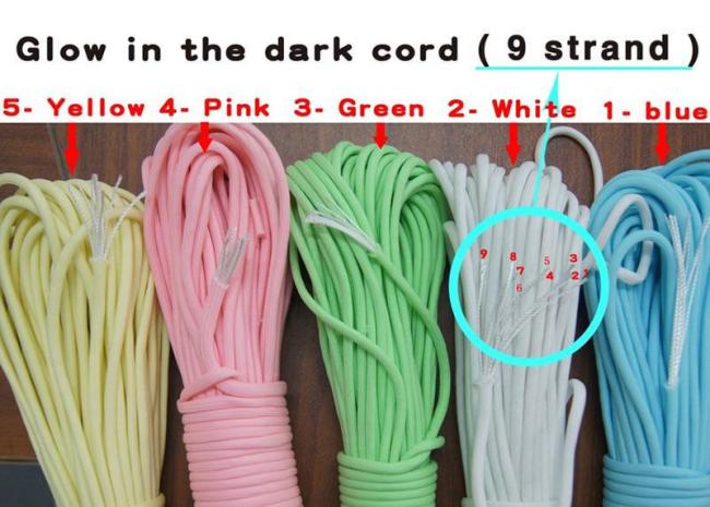 Typeiii Paracord 100FT 7 Cores 550 Parachute Cord Camping Survival Rope