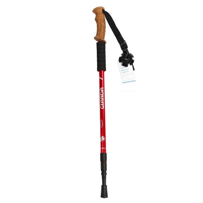 Aluminum Outdoor Hiking Trekking Pole Adjustable Self Defense Carbon Fiber Walking Cane