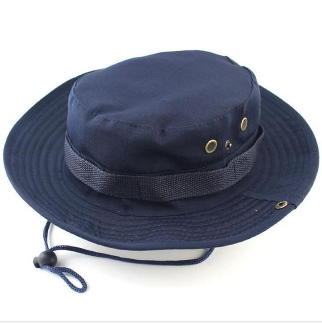 Large Brim Waterproof UV Protection Outdoor Bucket Sun Hat for Camping
