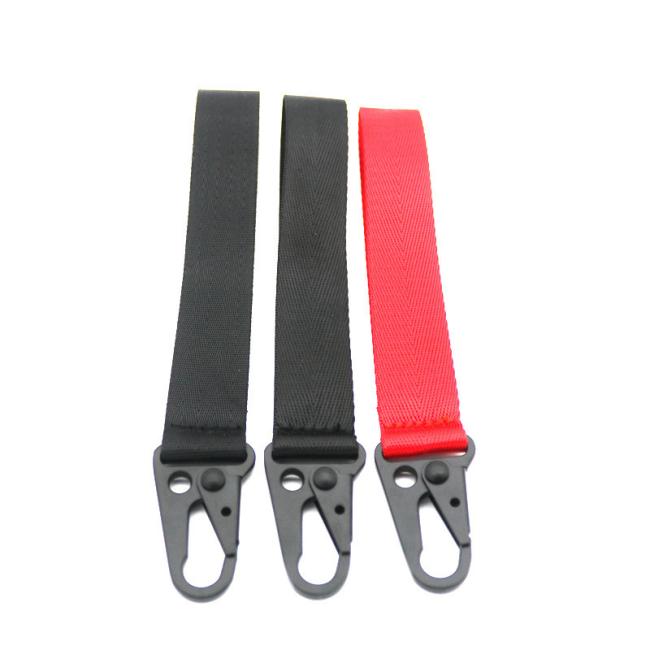 Custom Nylon Keychain Lanyard Polyester Motorcycle Keychain