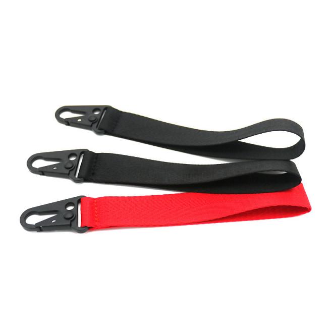 Custom Nylon Keychain Lanyard Polyester Motorcycle Keychain