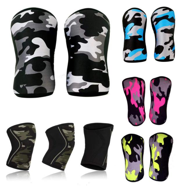 7mm Neoprene Compression Knee Sleeve Weightlifting Sport Knee Pad